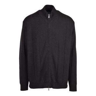 Eleventy Pullover mit Rei&szlig;verschluss - - Knitwear - Herren - Braun - 2XL