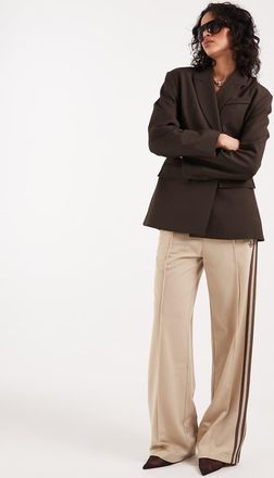 adidas Originals Firebird - Pantalon de surv&ecirc;tement ample - Taupe et marron-Neutre