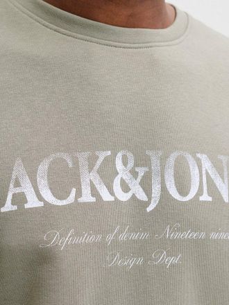 Jack & Jones Sweatshirt JJDEVIN DAYTONA PRINT SWEAT CREW NECK