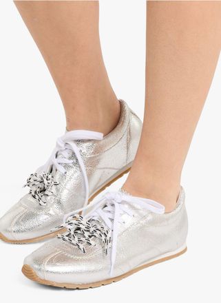 Saison 1865 Baskets Foudre en cuir su&eacute;d&eacute;