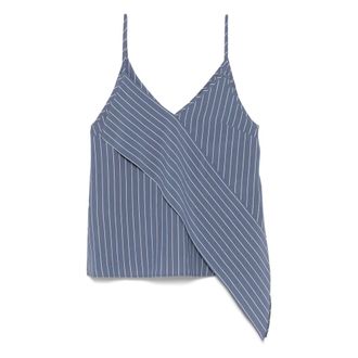 Dondup Gestreiftes Top - - Tops - Damen - Blau - XS