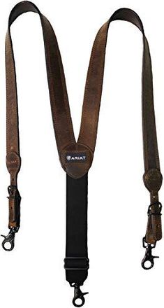 Ariat Ariat Logo Patch Gallus Distressed Medium Brown, Large