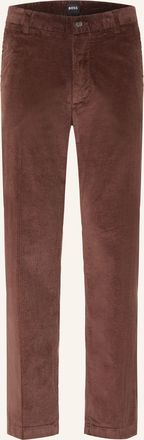 HUGO BOSS Cordhose Kane Extra Slim Fit braun