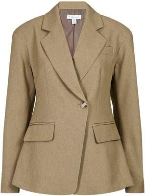 Topshop Blazer cintr&eacute; &agrave; col tailleur