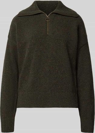 Barbour Troyer mit Half Zip Rei&szlig;verschluss