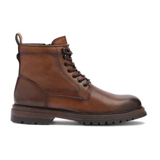 Kazar Braune Herrenstiefel mit Schn&uuml;rung oben - - Shoes - Herren - Braun - 40 EU