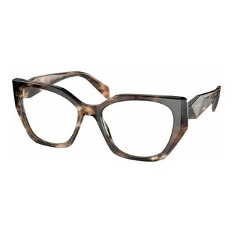 Prada Tortoise Honey Sonnenbrille mit Transparenten Gl&auml;sern - - Accessories - Damen - Braun - 54 MM