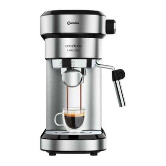 Cecotec Cafelizzia Steel Machine &agrave; caf&eacute; expresso avec 20 bar thermoblock et buse vapeur