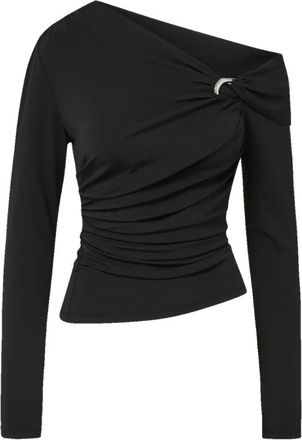 Veronica Beard Femme, Tops, Noir, Taille: 38 FR Lozea Top Bardot