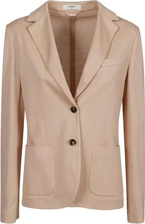 Circolo 1901 Femme, Vestes, Rose, Taille: 38 FR Two-Button Blazer