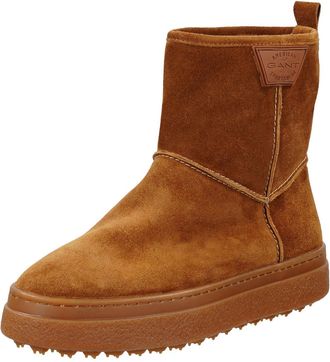 GANT FOOTWEAR Damen SNOWHILL Stiefelette, Cognac, 42 EU