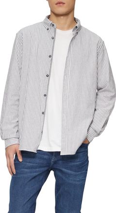 s.Oliver Regular Fit: Gestreiftes Oxford-Hemd