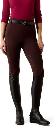 Ariat Womens Venture 2.0 Thermal Full Seat TightRiding Breech in Chocolate Plum, Size X-Small, by Ariat
