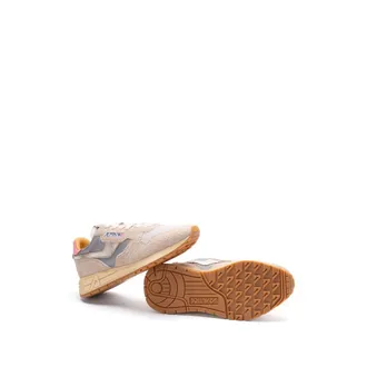 Autry Panelled Low-Top Sneaker - Beige
