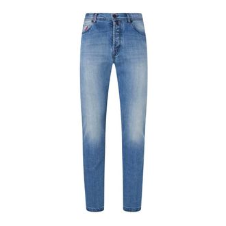 Kiton Slim-Fit Baumwolljeans - - Jeans - Herren - Blau - W32