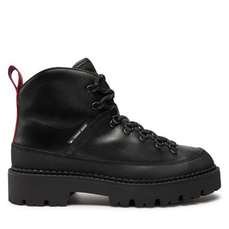 Tommy Jeans Schn&uuml;rstiefeletten Tommy Jeans EM0EM01491 Schwarz