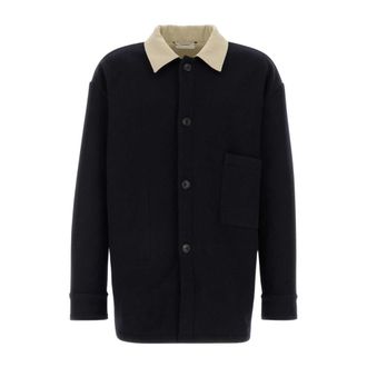 1989 STUDIO Overshirt Button Up - - Jackets - Herren - Blau - M