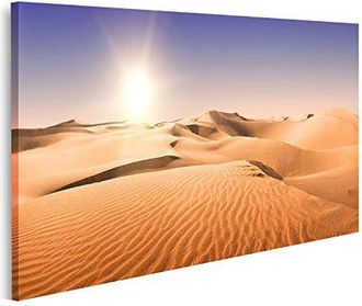 Islandburner Tableau sur Toile D&eacute;sert dor Au Coucher du Soleil &Icirc;les Canaries &Icirc;les Canaries Grande Canarie Masp Cadre Affiche Poster Murale Tableaux