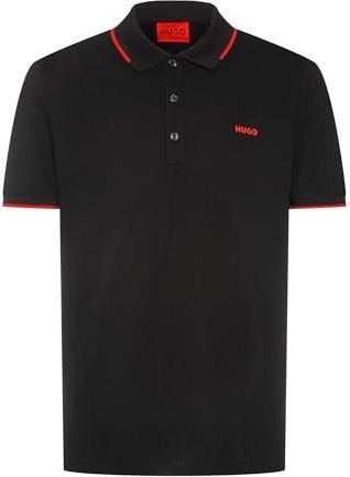 HUGO BOSS HUGO Hommes Dinoso222 Polo Slim en Coton Stretch avec Finitions Contrastantes
