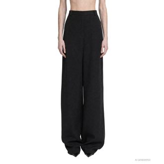 Balenciaga High-Waisted Barrel Pants