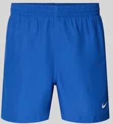 Nike Badeshorts mit Logo-Stitching und Eingrifftaschen