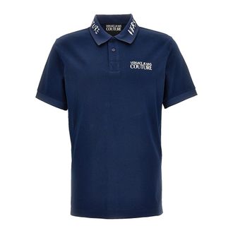 Versace Jeans Couture Polo Shirt - - Tops - Herren - Blau - XL