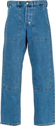 Dickies Homme, Jeans, Bleu, Taille: W31 L32 Trucker Double Knee Relaxed Jeans