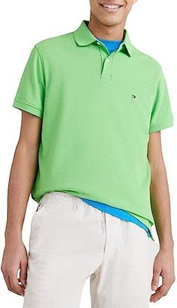 Tommy Hilfiger Polo régulier, vert, taille M, Vert