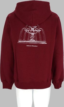 Dr&ocirc;le de Monsieur Fontana Print Sweatshirt - Red