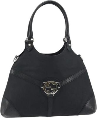 Gucci Sac bandouli&egrave;re vintage Pre-owned - Femme - Pre-owned - Noir - Taille: ONE Size