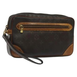 Louis Vuitton Pre-owned Canvas clutches - - Pre-owned - Damen - Braun - ONE SIZE