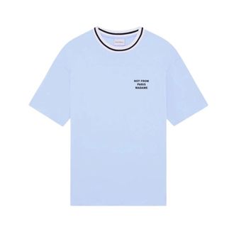 Dr&ocirc;le de Monsieur Slogan Sport T-Shirt - - Tops - Herren - Blau - M