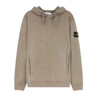 Stone Island Homme, Sweatshirts et sweats &agrave; capuche, Vert, Taille: L Sweat &agrave; capuche
