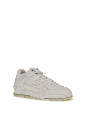 Axel Arigato Mens Area Lo Sneakers White-Beige White/beige