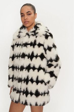 Joseph Ribkoff Pelzmantel 244900 Écru Regular Fit