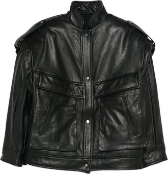 Salvatore Santoro Jacke mit Druckknöpfen - Schwarz