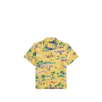 Polo Ralph Lauren Polo mit einem Muster - Gelb