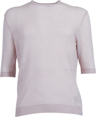 Ballantyne Femme, Pulls, Beige, Taille: 44 FR Pullover Manica Corta