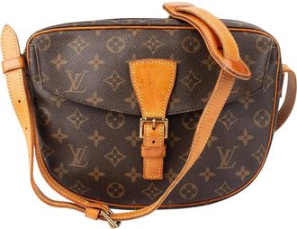Louis Vuitton Crossbody Bags - Louis Vuitton Canvas Monogram Jeune Fille GM Cross - Gr. unisize - in Braun - f&uuml;r Damen