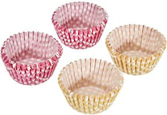 Ibili Ibili Mini-Muffinförmchen 100 Stück, Papier, gelb/rosa/weiß, 24 x 16 x 4 cm, 100-Einheiten