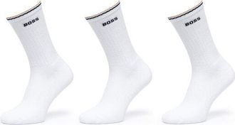 HUGO BOSS Lange Socken 50531597 Wei&szlig;