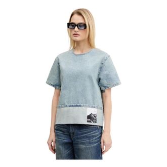Moschino Damen, Blusen & Hemden, Blau, XSGr&ouml;&szlig;e