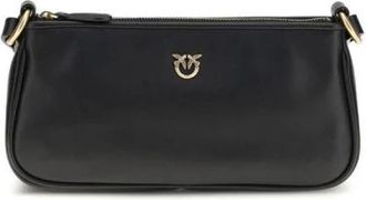 Pinko Pinko, Femme, Sacs, Noir, Taille: ONE Size Bos Taurus Shoulder Bag