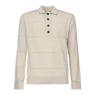 Eleventy Polo Shirts - - Tops - Herren - Beige - M