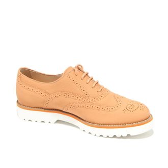 Hogan Aprikot Laceless Francesina Schuhe - - Shoes - Damen - Orange - 36 EU