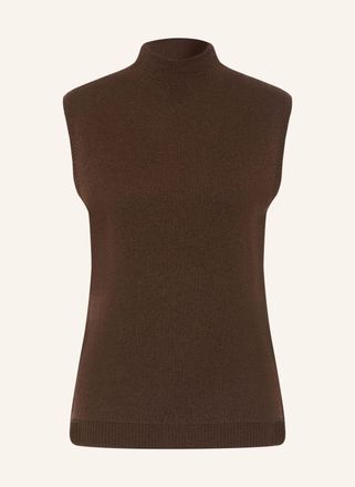 Lilienfels Lilienfels Pullunder Mit Cashmere braun