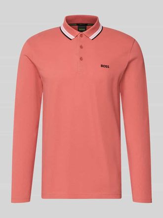 HUGO BOSS Regular Fit Poloshirt aus reiner Baumwolle Modell Plisy