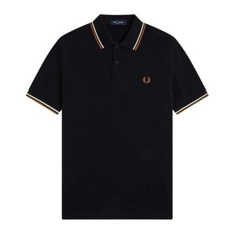 Fred Perry M3600 Polo - - Tops - Herren - Schwarzk - XL