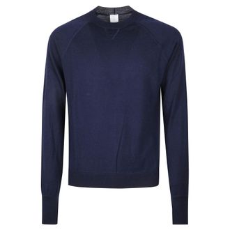 Eleventy Homme, Pulls, Bleu, Taille: M Pull ras du cou