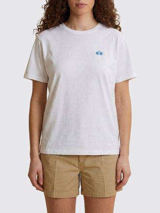 La Martina T-Shirt Femme couleur Blanc